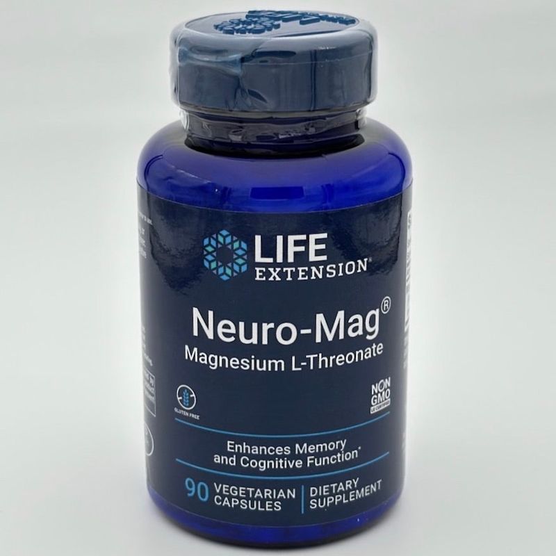 Life Extension Magnesium Neuro-Mag 90 kapsler - Mineralbutikken